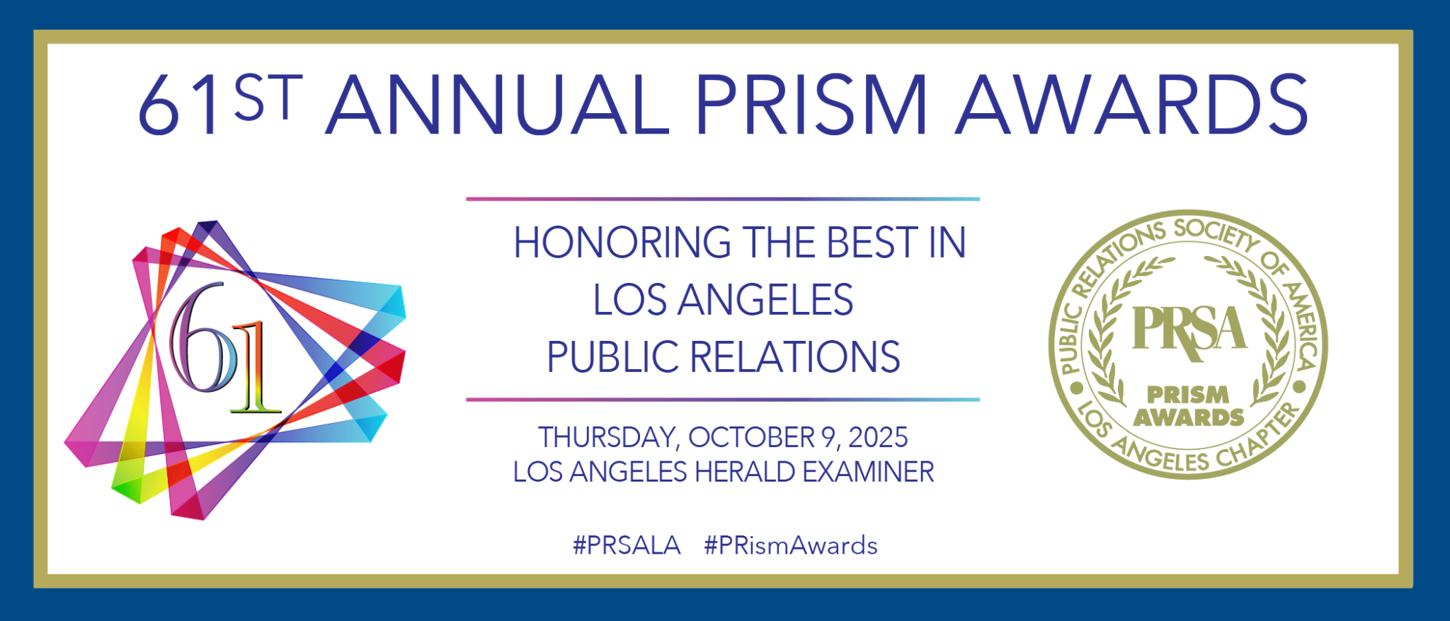 61st PRism Awards | PRSA-LA