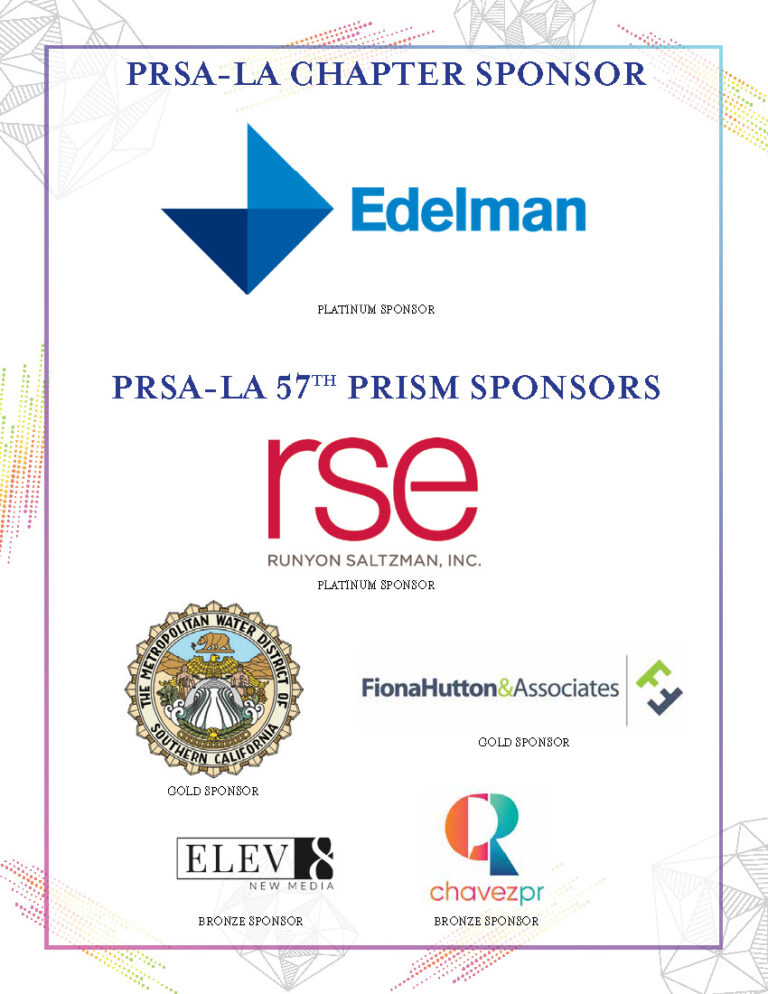 57th PRism Awards | PRSA-LA