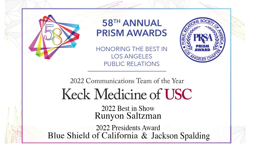 58th PRism Awards | PRSA-LA