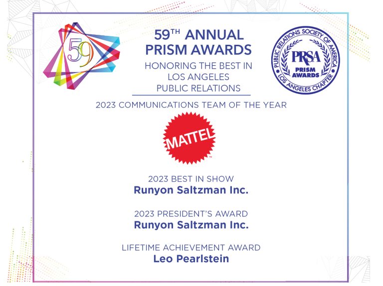 59th PRism Awards | PRSA-LA