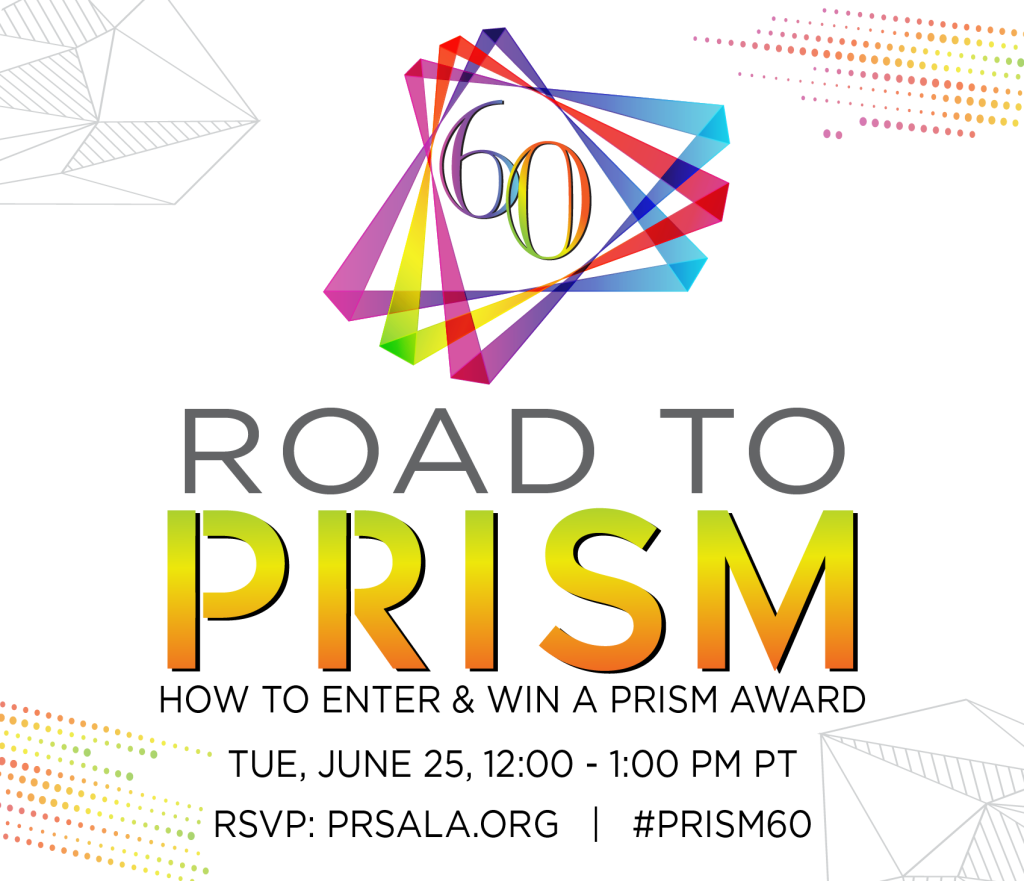 PRSA-LA Lunch & Learn – How to Enter and Win a PRism Award | PRSA-LA