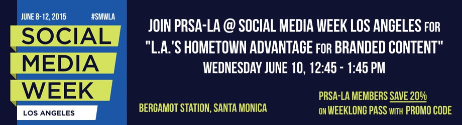 social media week los angeles banner | PRSA-LA